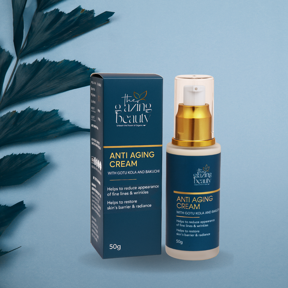 Anti-Aging Cream With Bakuchiol & Gotu Kola – The Glazing Beauty