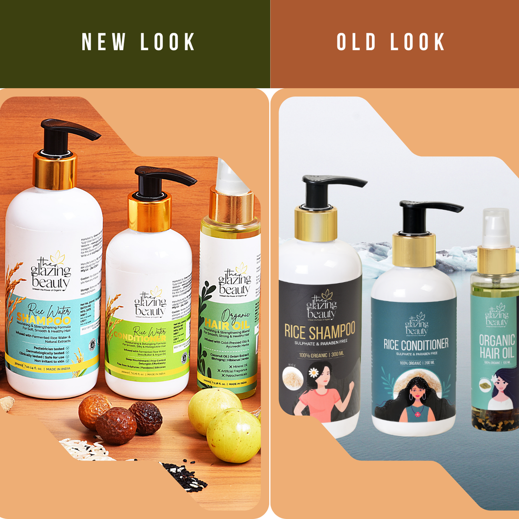 The Glazing Beauty: 100% Organic Hair Care for Radiant, Healthy Hair